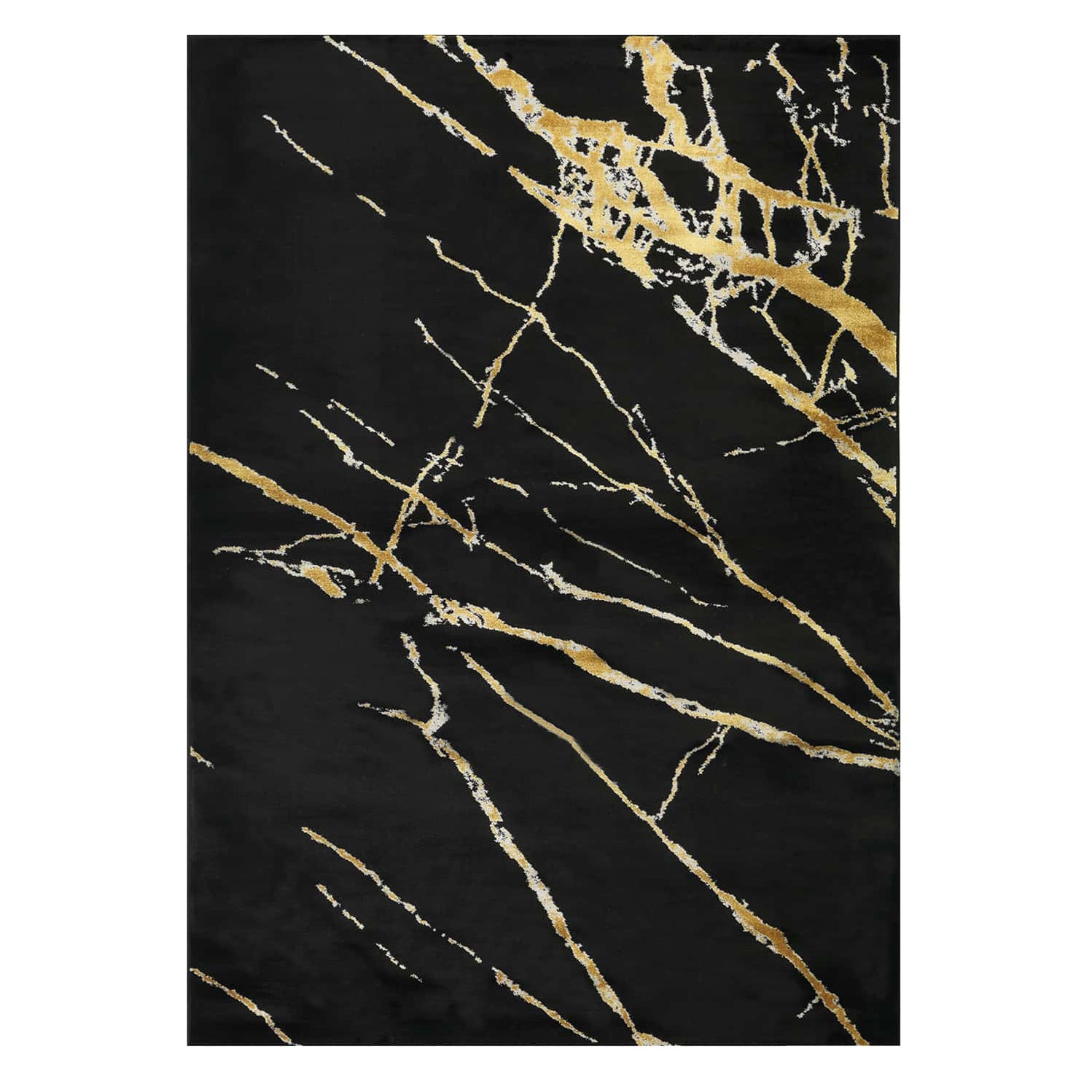 Babil Gold Marble Area Rug — AntepRugs®