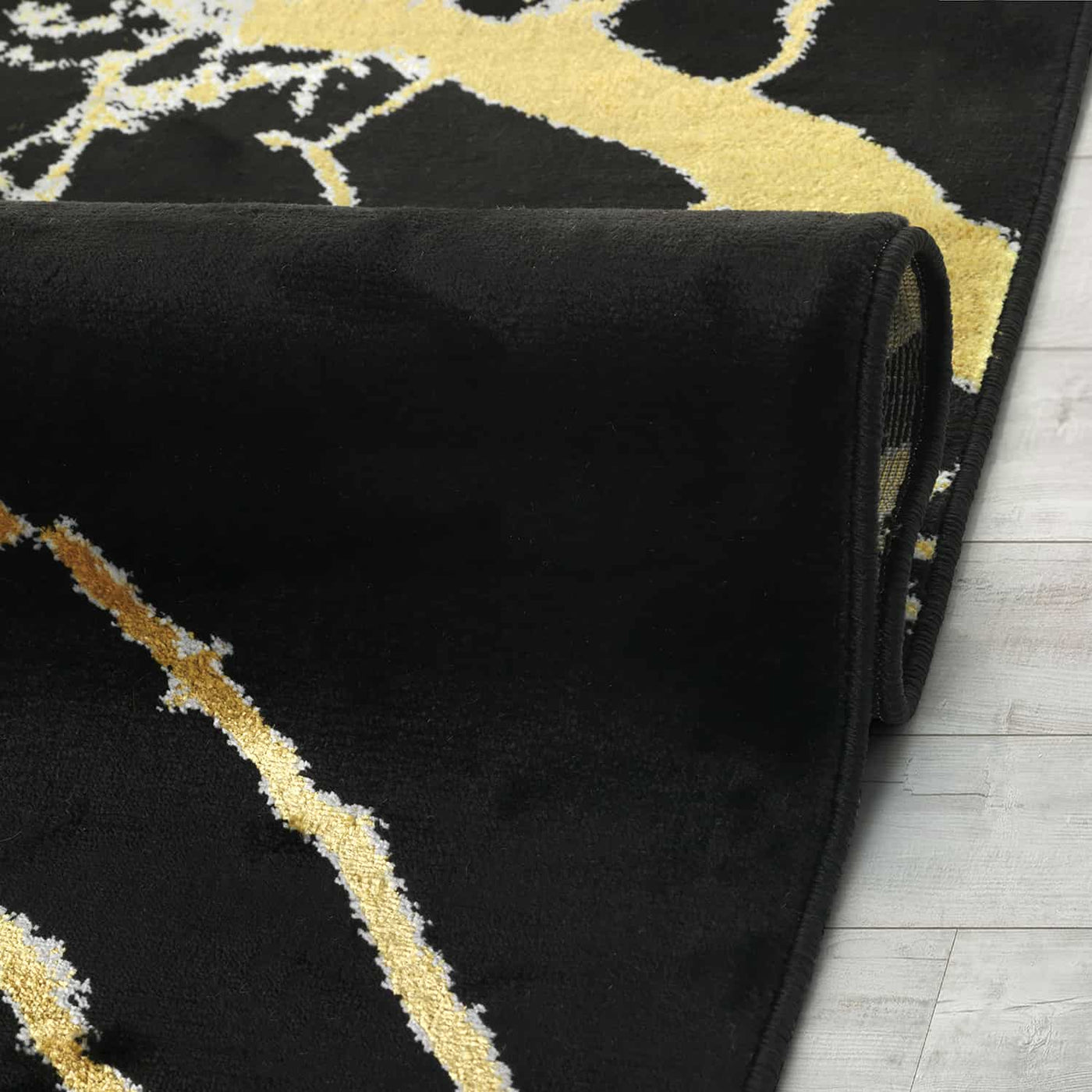 Babil Gold Marble Area Rug — AntepRugs®