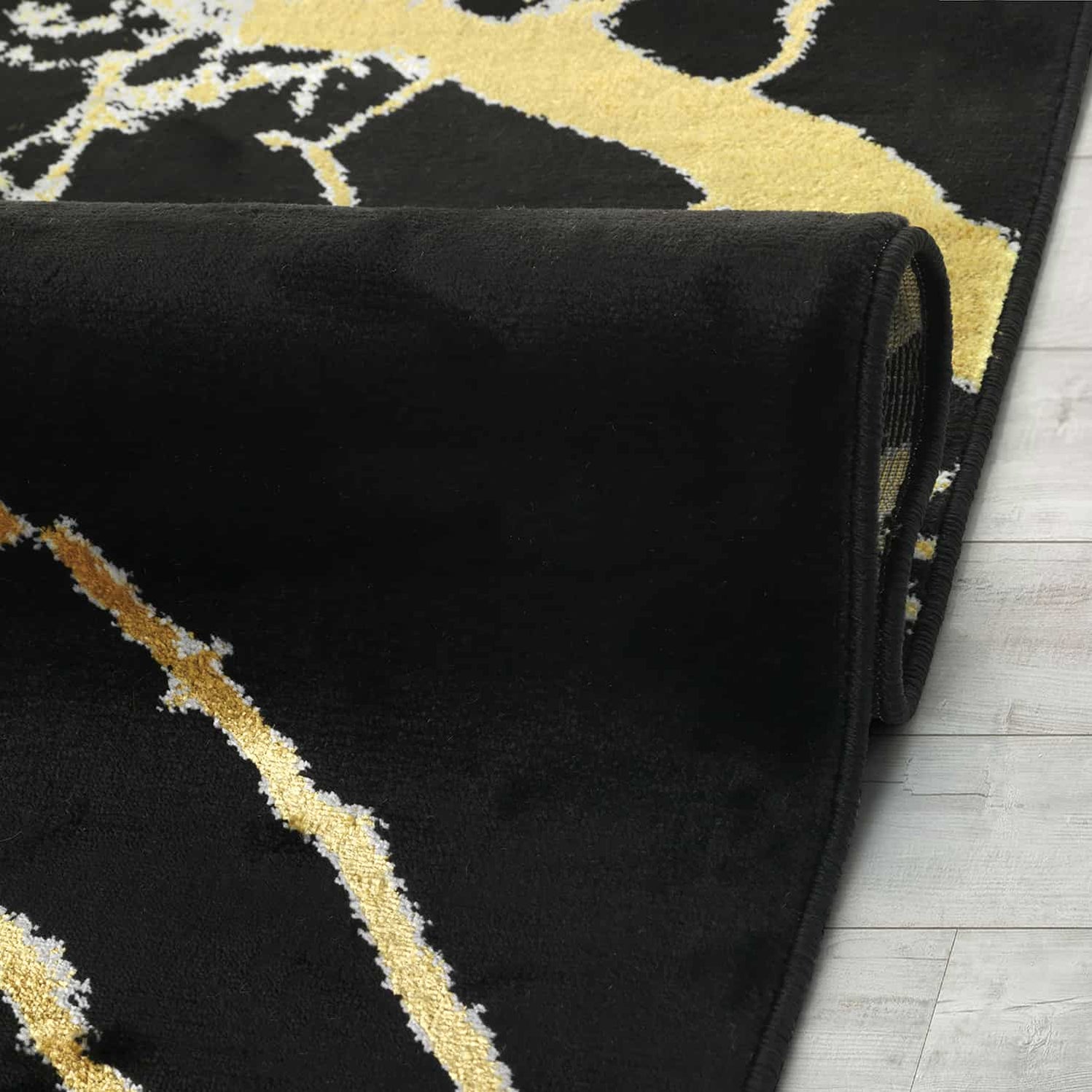 Babil Gold Marble Area Rug — AntepRugs®