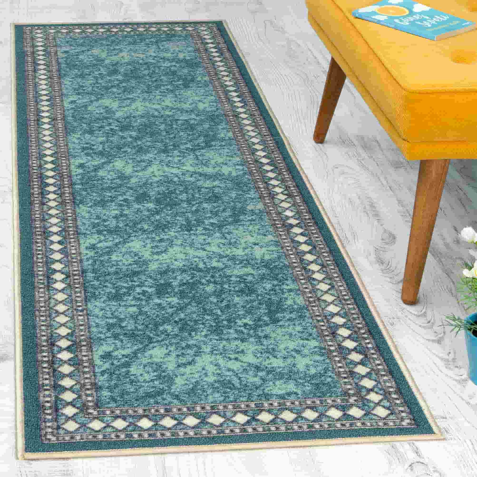 Alfombras Modern Bordered Non-Slip Area Rug — AntepRugs®