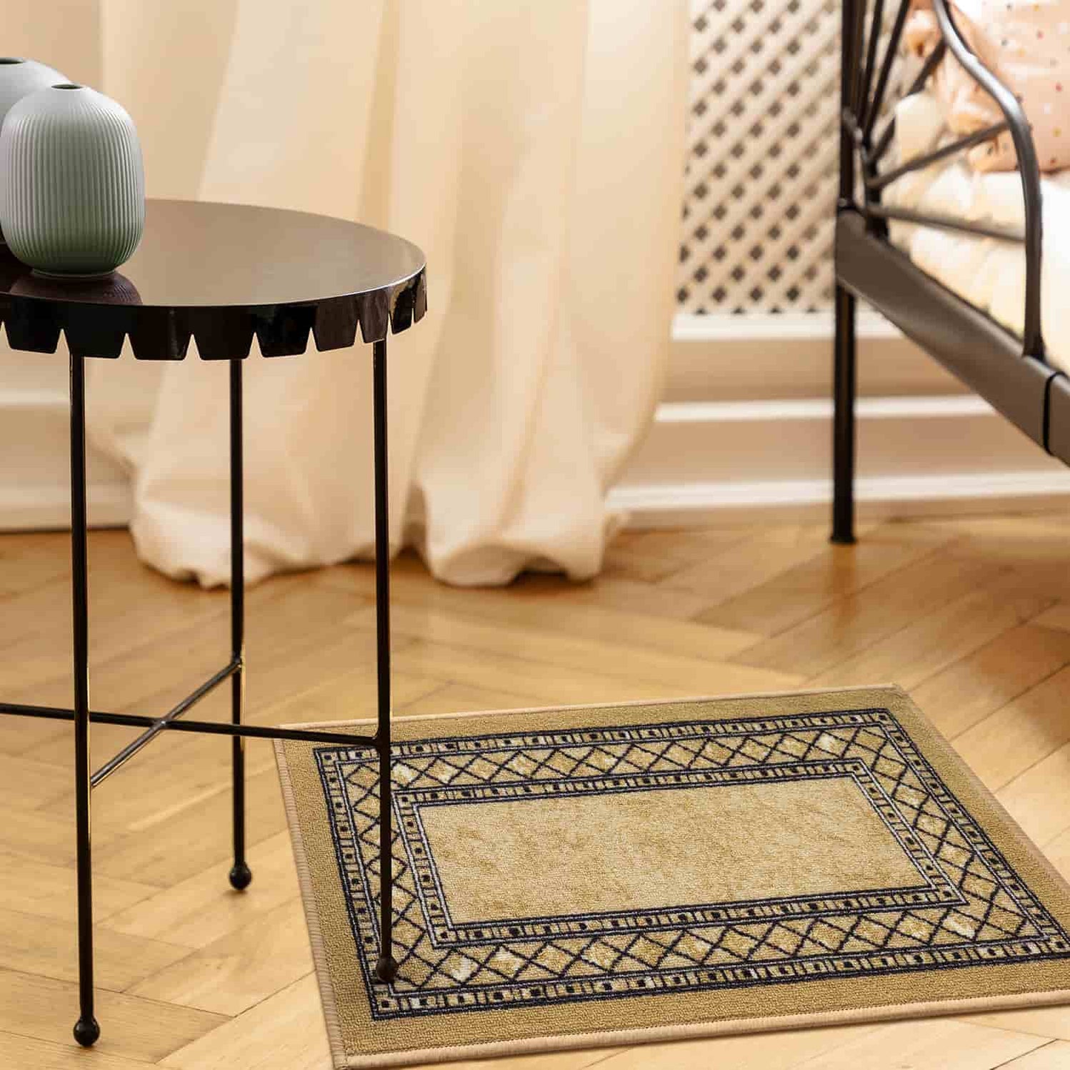 Alfombras Modern Bordered Non-Slip Area Rug — AntepRugs®