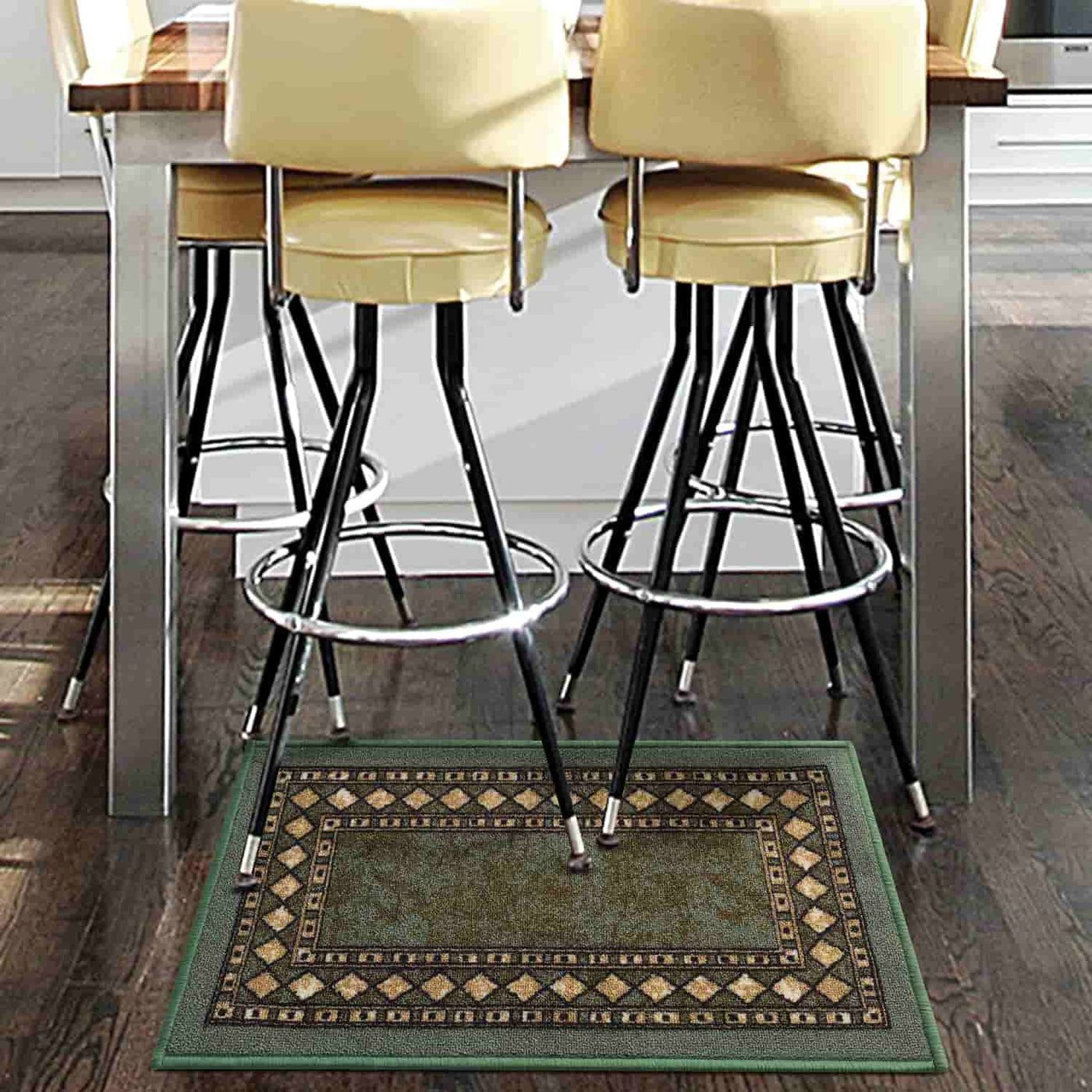 Alfombras Modern Bordered Non-Slip Area Rug — AntepRugs®