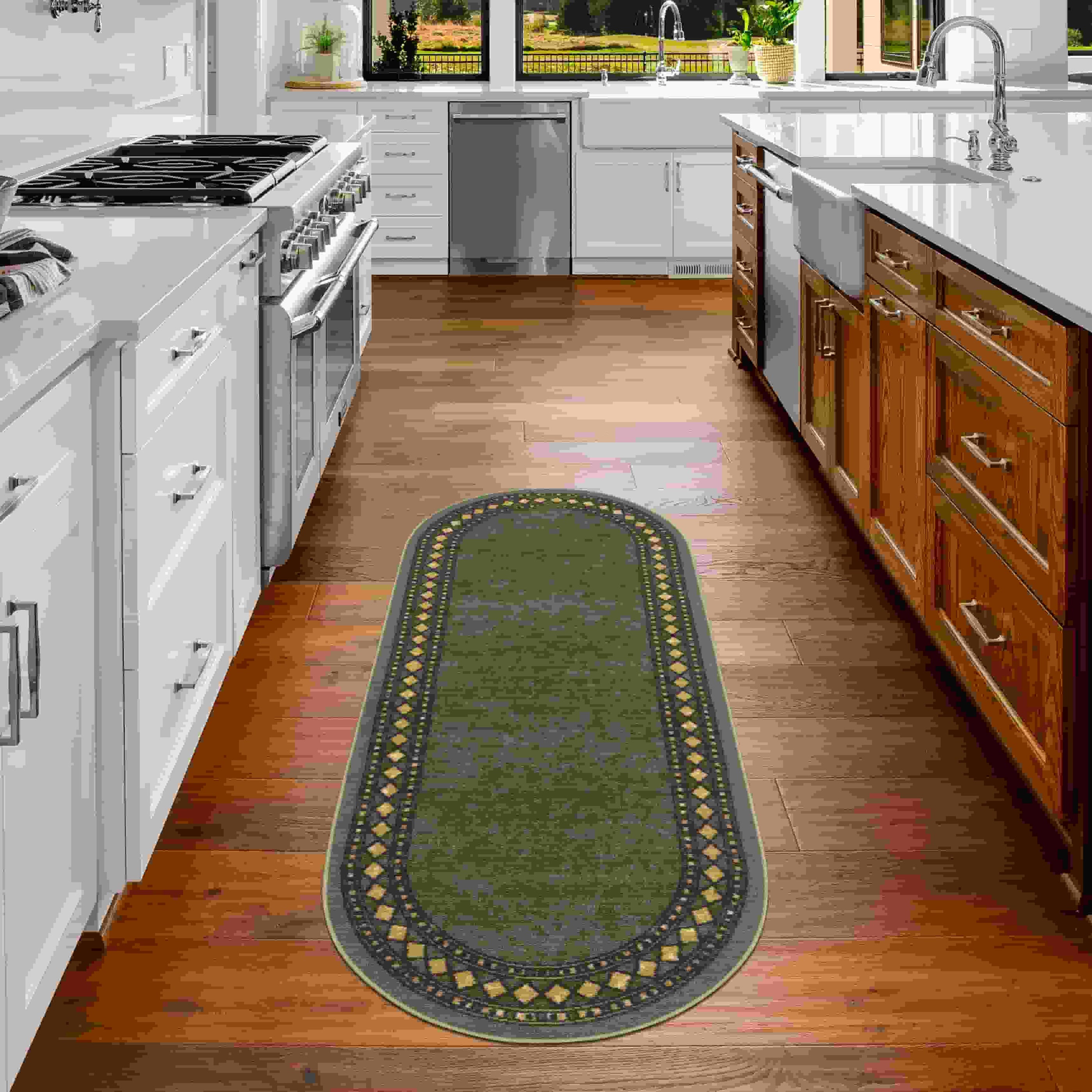 Alfombras Modern Bordered Non-Slip Area Rug — AntepRugs®
